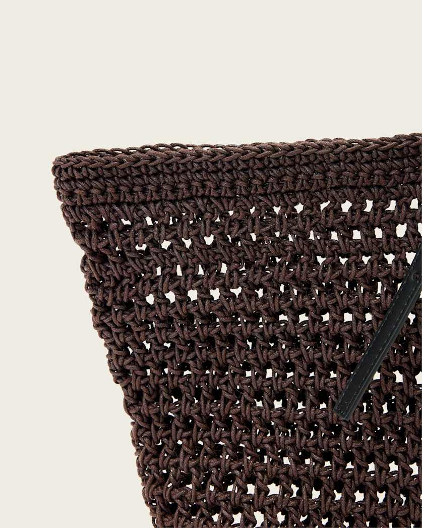 Ara Waxed Cotton Tote Bag BURNT UMBER RED | ALLSAINTS